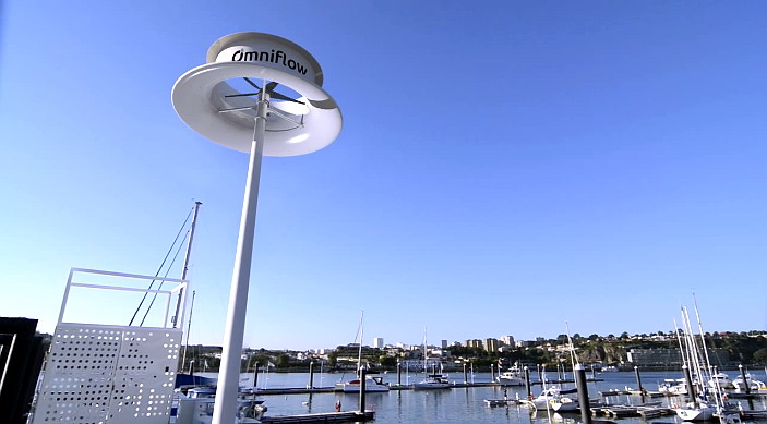 Omniflow wind turbine is a new device that provides both solar and wind ...